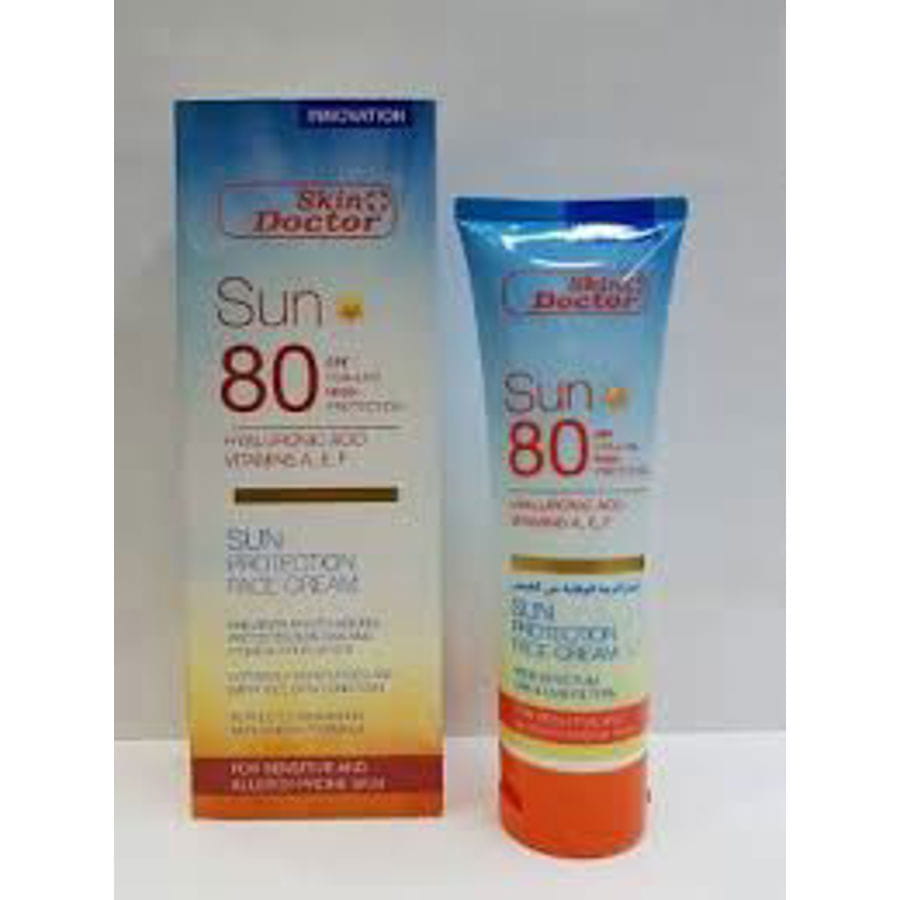 Skin Doctor Sun Protection Face Cream - 80 SPF - SheSokara