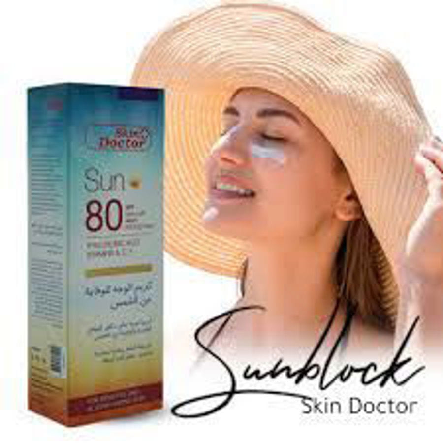 Skin Doctor Sun Protection Face Cream - 80 SPF - SheSokara